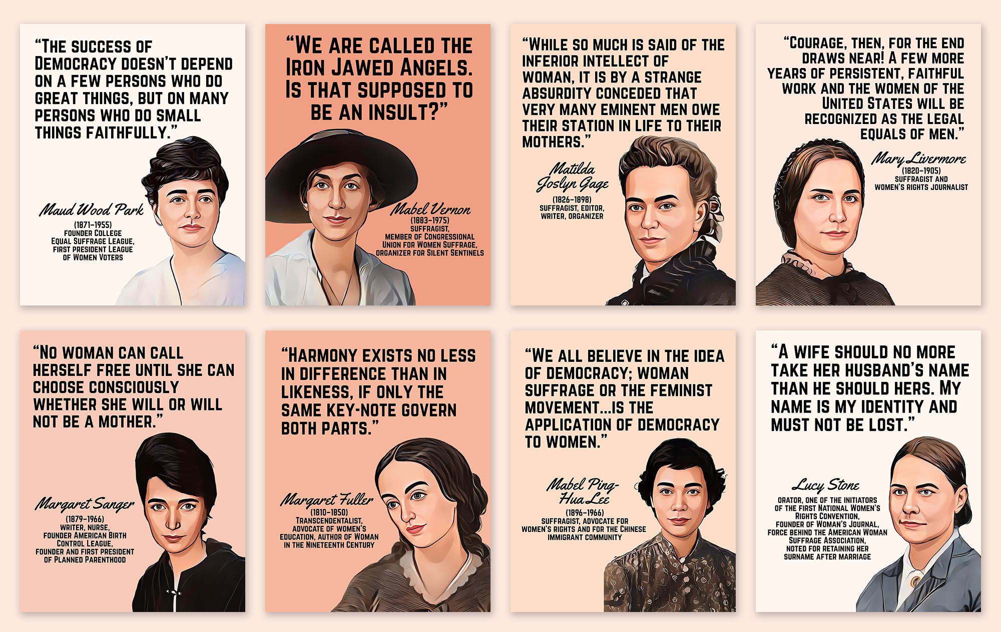 Women's History Month Posters Printable Banner, Bulletin Board Display ...