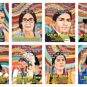 Native American Heritage Month Posters, Digital Download, Quotes From ...