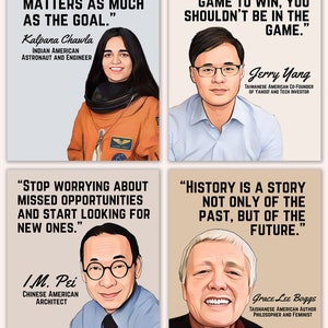 Asian American Leaders, AAPI Asian Pacific American Heritage Month ...