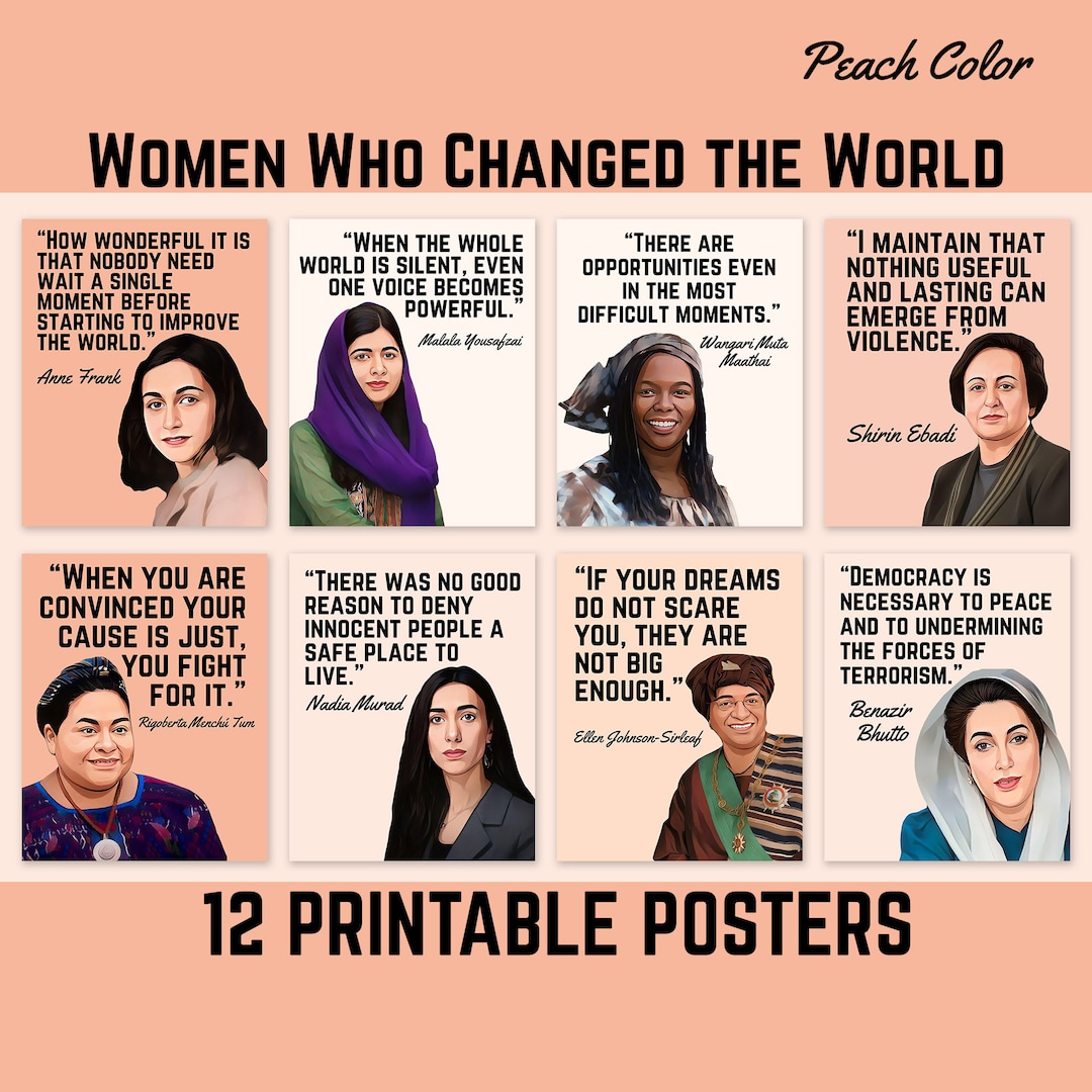 Women Who Changed the World, International Women's Day, Inspirational ...
