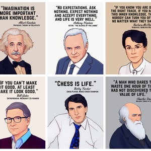 Famous People With Autism Posters, National Autism Acceptance Month ...