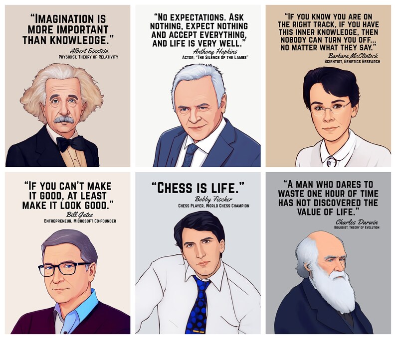 Famous People With Autism Posters, National Autism Acceptance Month ...