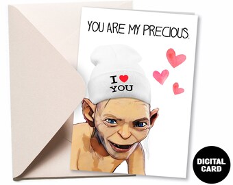 You Are My Precious Card - Etsy