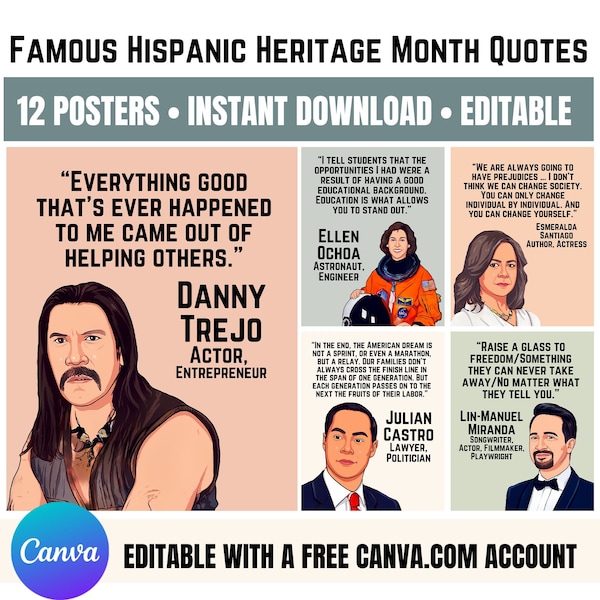 Jewish American Heritage Month Quotes, Groovy Decor, Editable Classroom ...