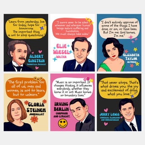 Jewish American Heritage Month Quotes, Groovy Decor, Editable Classroom ...