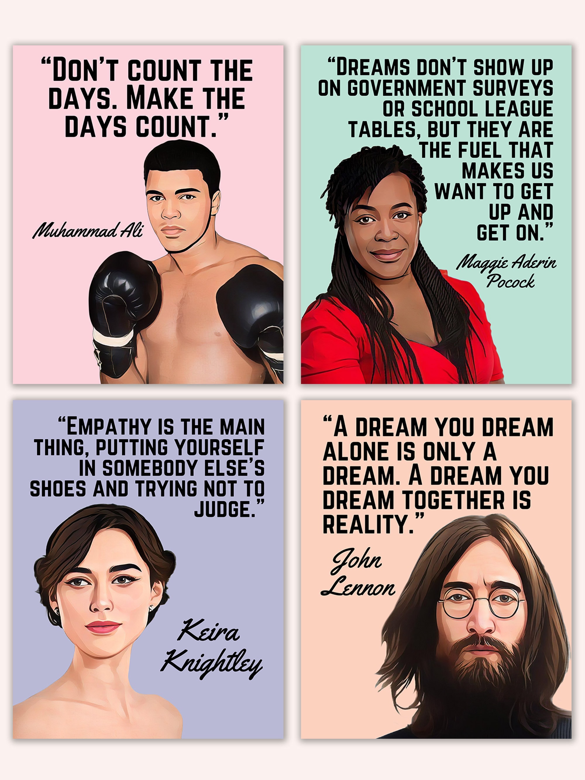 Famous People With Dyslexia, Printable Quote Posters, Dyslexia ...