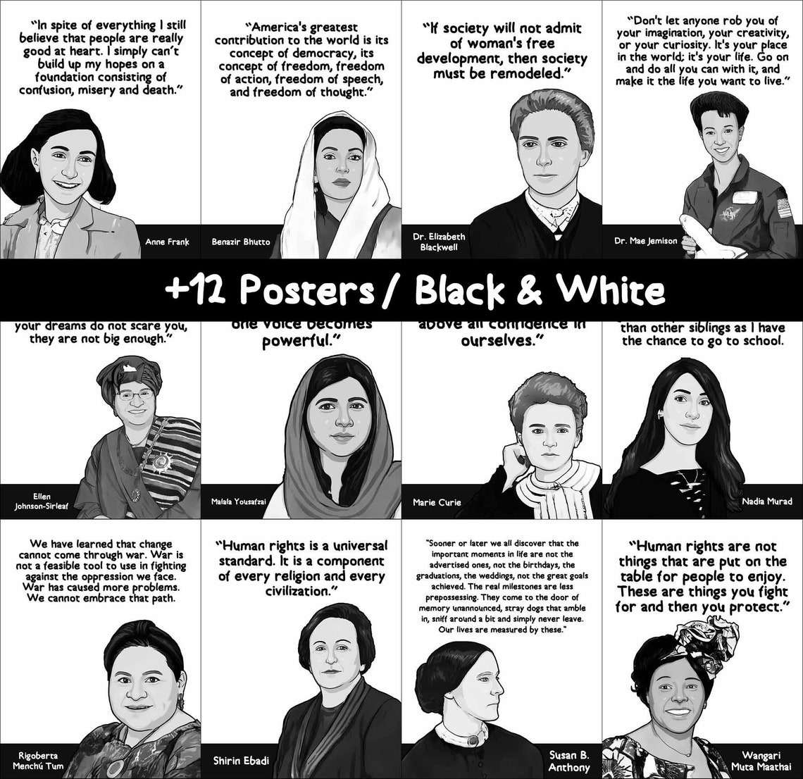 12 Famous Women in History Who Changed the World, Inspirational Quotes ...