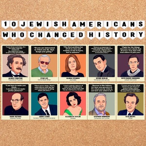 Jewish American Heritage Month Quotes, Printable Posters, Printable ...