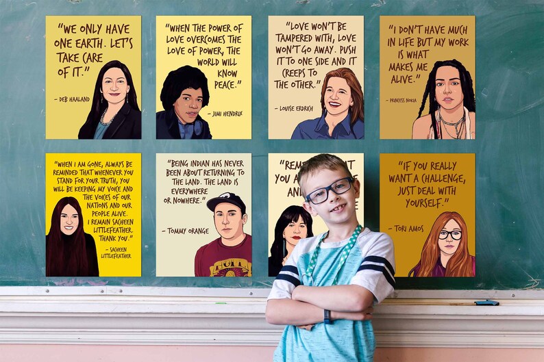 Golden 12 Famous Native American Leaders Printable Quote Poster Pack ...