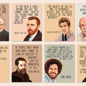 40 Famous Art Quotes for Kids by Artists - Office & Classroom Decor ...