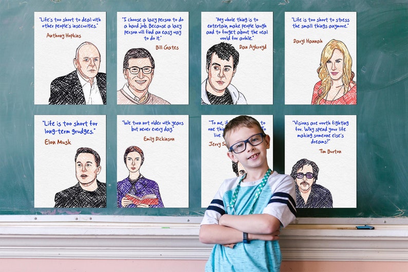 Famous People With Autism,15 Printable Posters, Autism Awareness Day ...