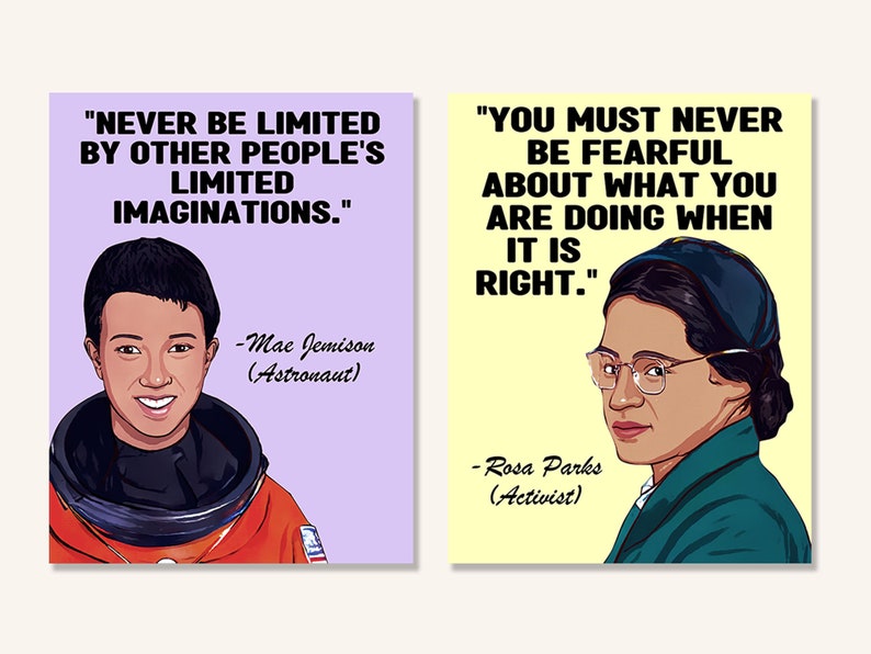 Women's History Month Inspirational Quotes, Women Changemakers ...