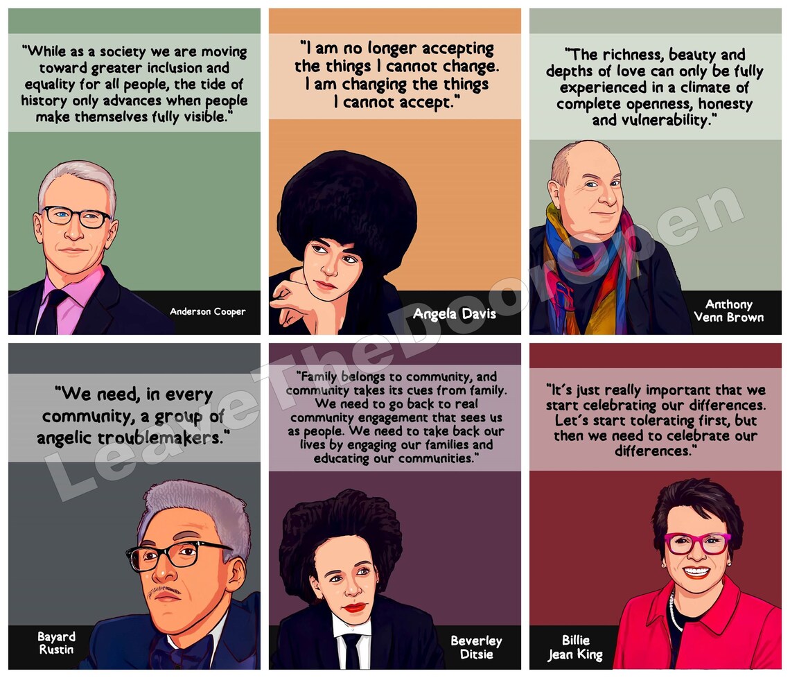 LGBTQ, History Month, LGBT Pride Month, 25 Elementary Classroom Posters ...