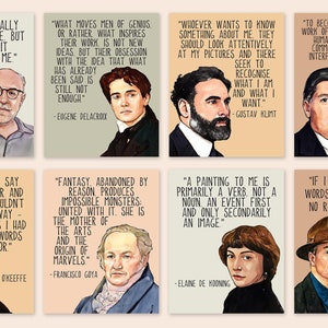 40 Famous Art Quotes for Kids by Artists - Office & Classroom Decor ...