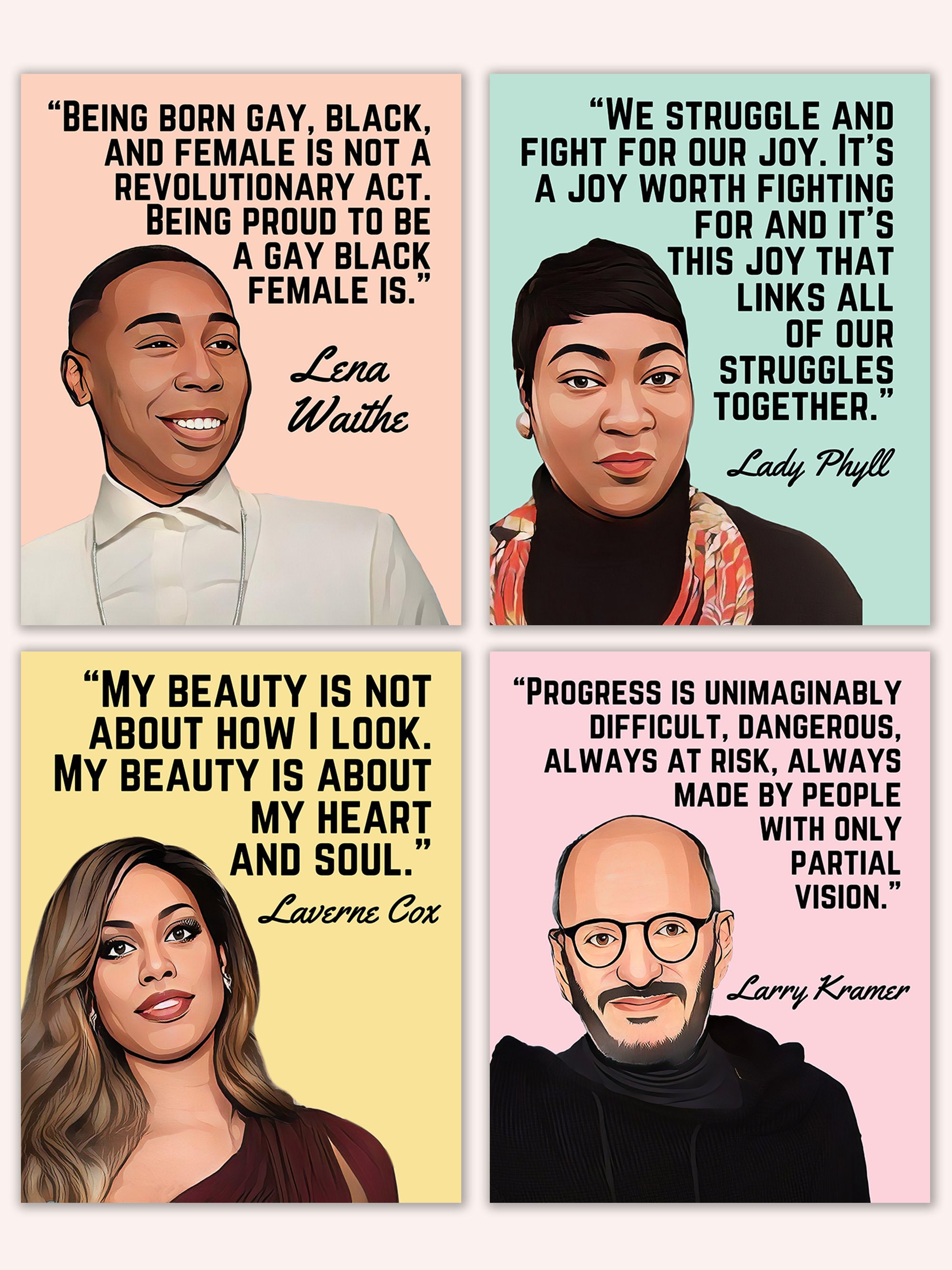 LGBT History Month, Lgbt Pride Month, Classroom Posters, Famous LGBTQ ...