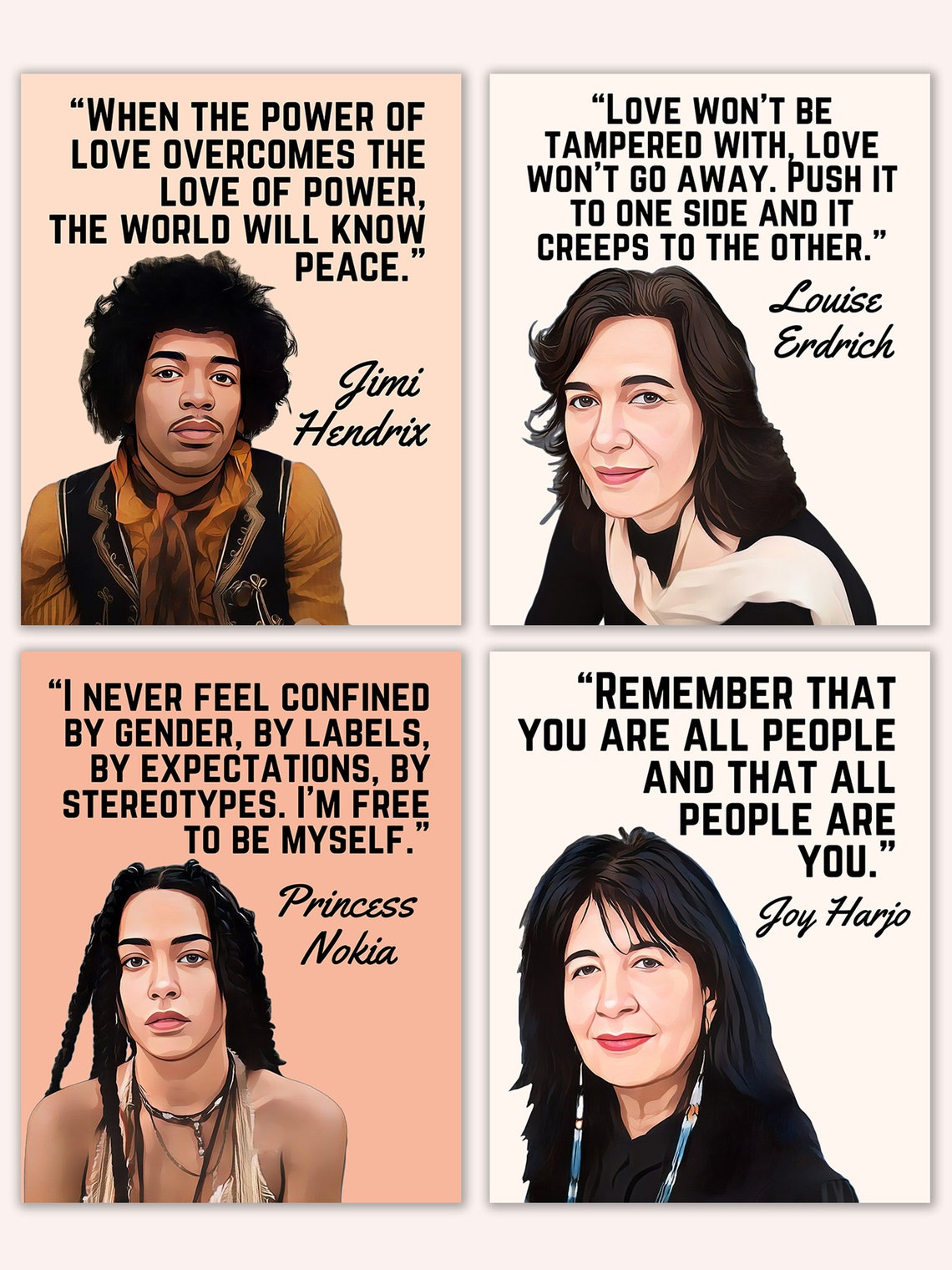 Famous Native American Leaders, Printable Indigenous Posters, National ...