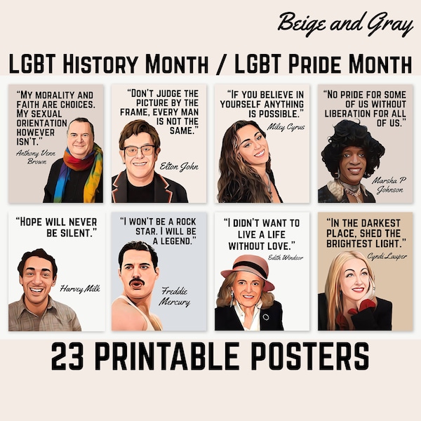 Lgbt History Month Posters - Etsy UK