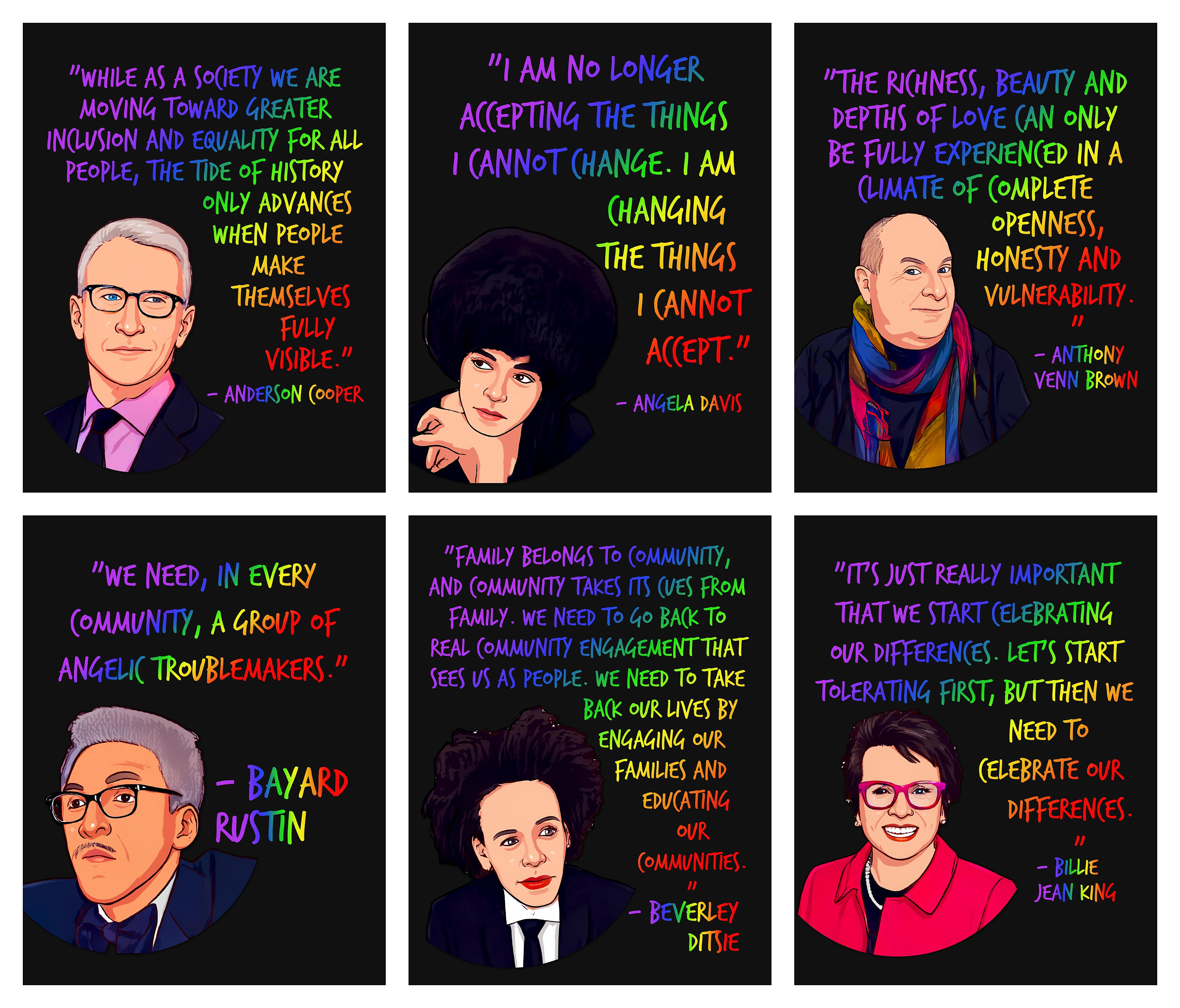 LGBT Pride Month, LGBT History Month, Printable Quotes, Classroom Decor ...