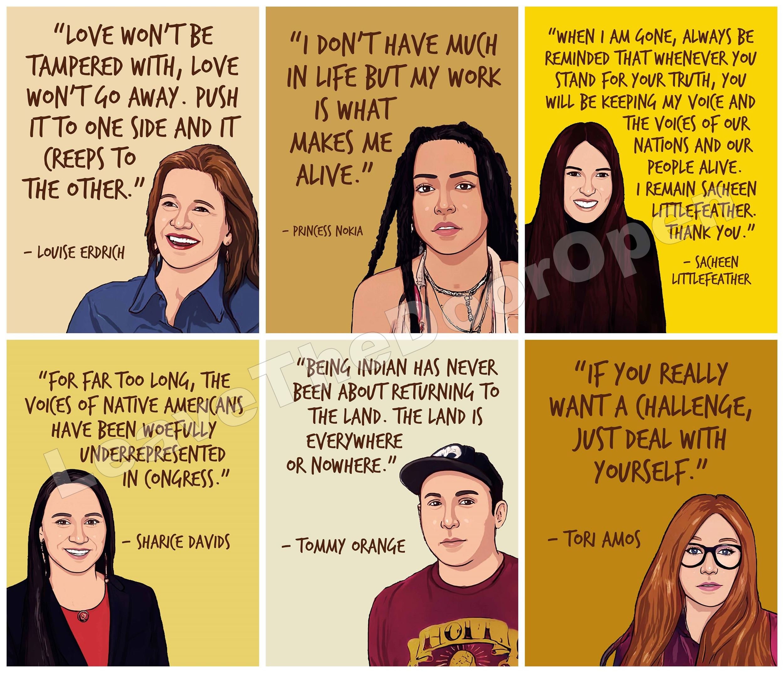 Golden 12 Famous Native American Leaders Printable Quote Poster Pack ...