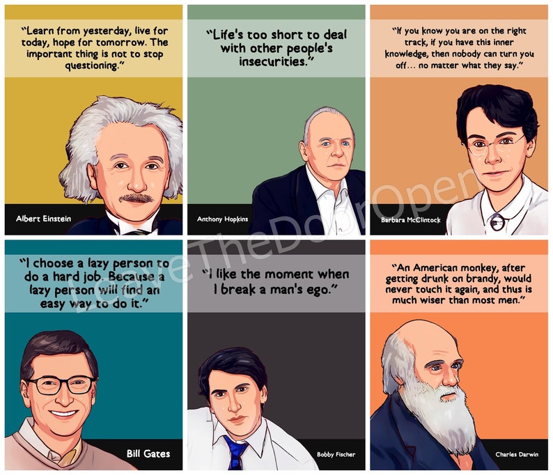 Famous People With Autism,15 Printable Posters, Autism Awareness Day ...