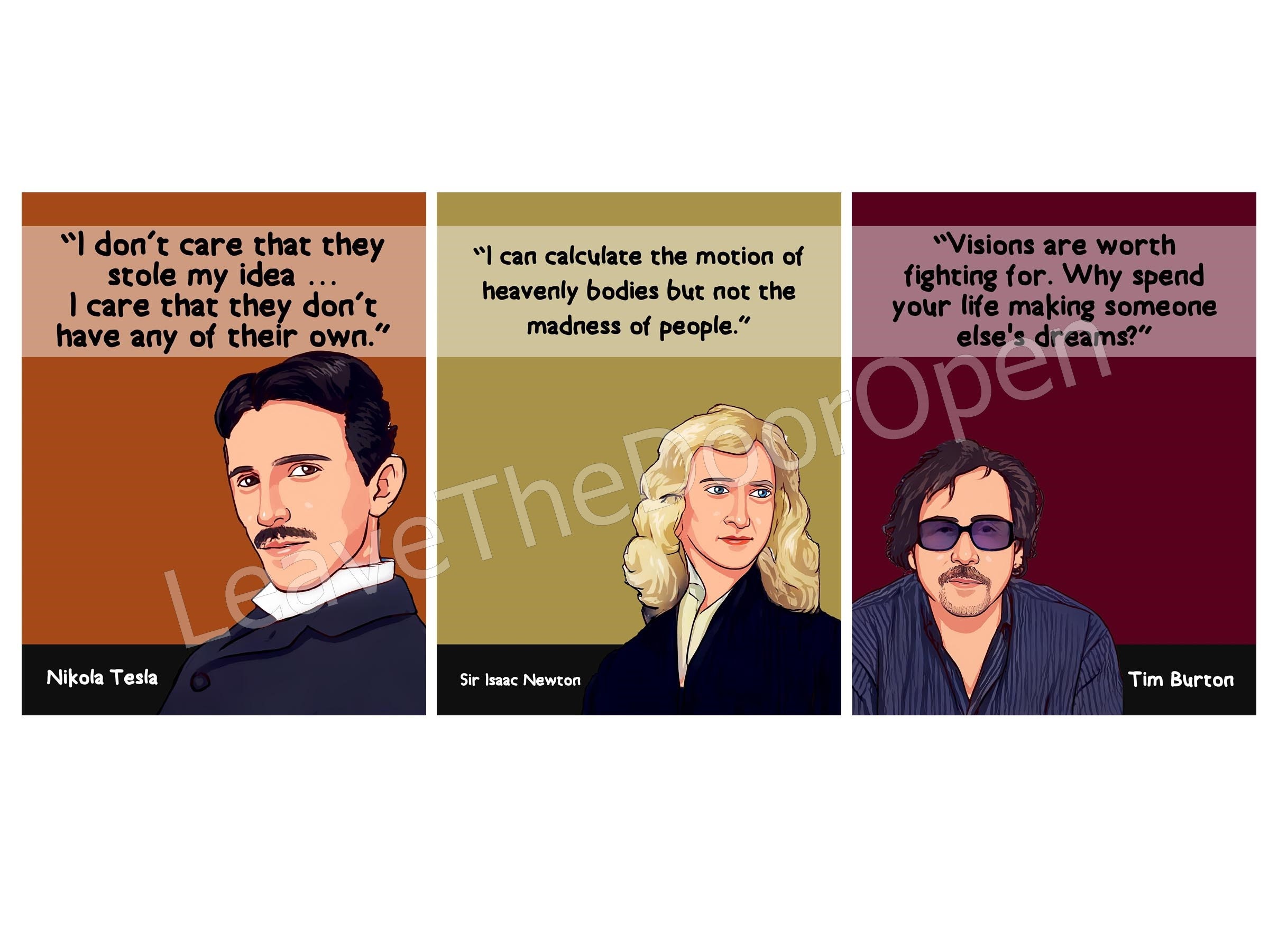 Famous People With Autism,15 Printable Posters, Autism Awareness Day ...