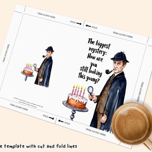 Detective Birthday Card: Solve the Mystery of Your Youth With a Fun ...