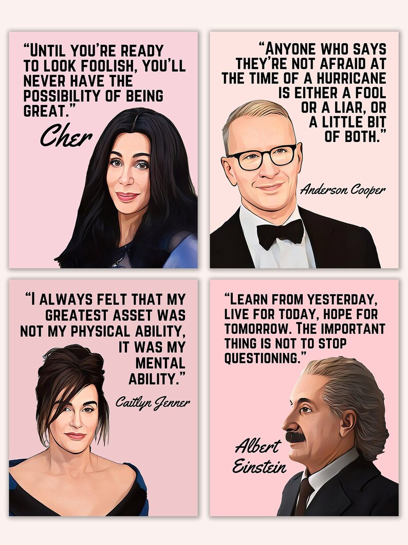 Dyslexia Awareness Poster, Famous People Quotes, Pink Classroom Decor ...