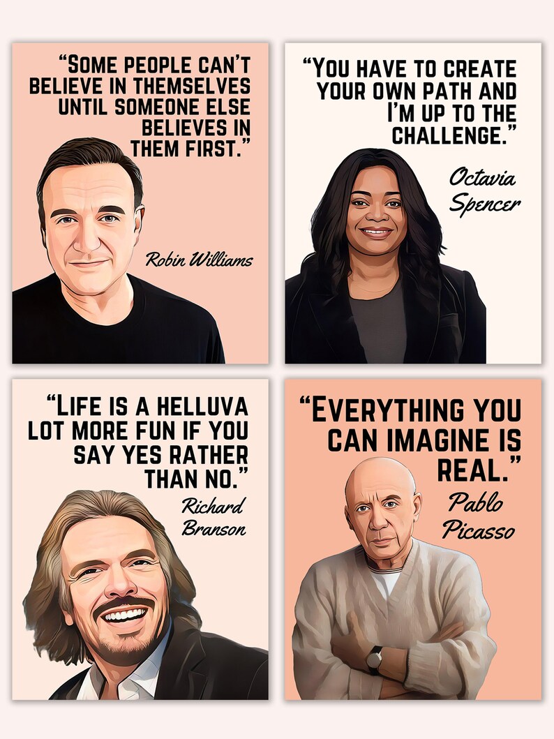 Famous People With Dyslexia, Printable Quote Posters, Dyslexia ...