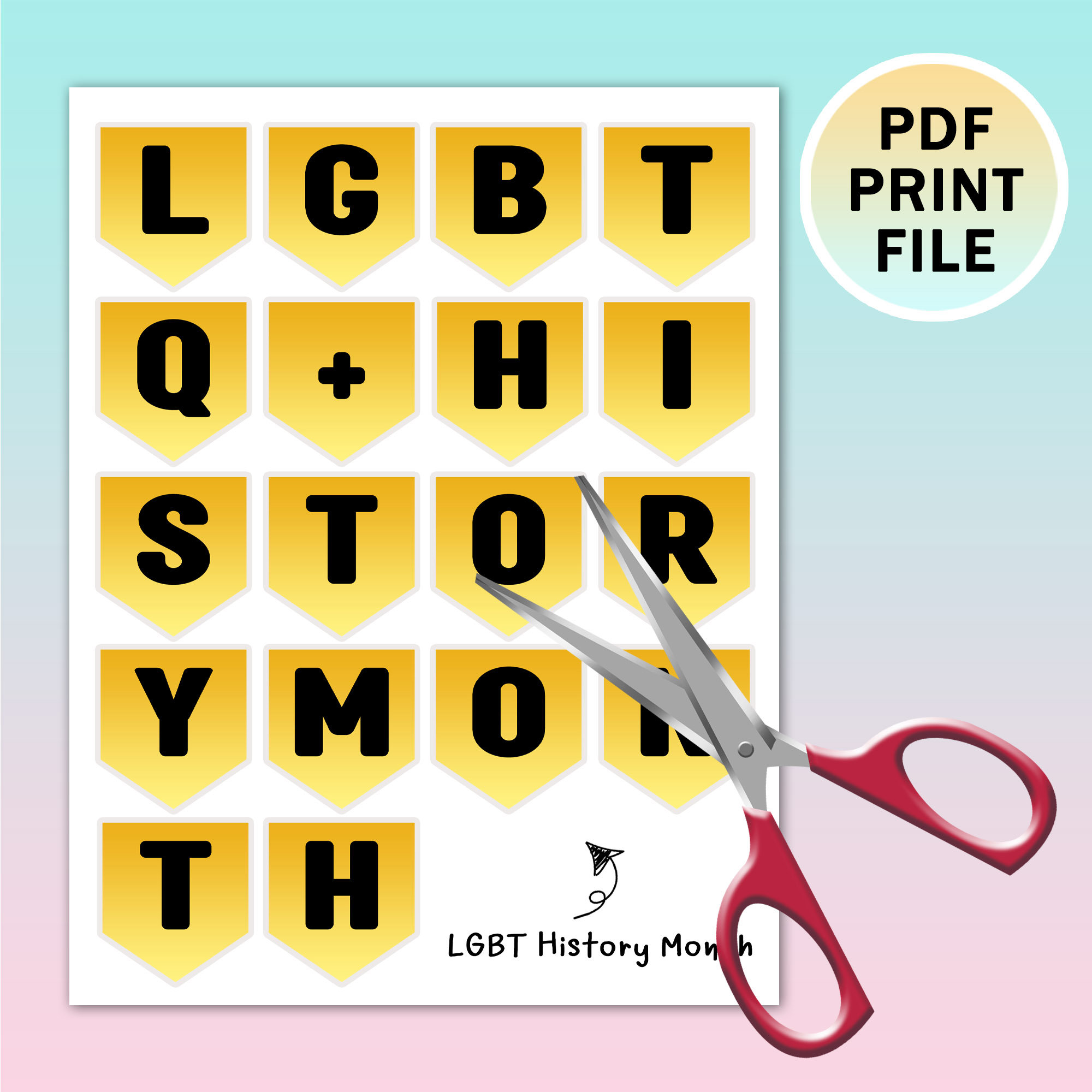 Golden LGBT History Month, LGBT Pride Month, 25 Elementary Classroom ...