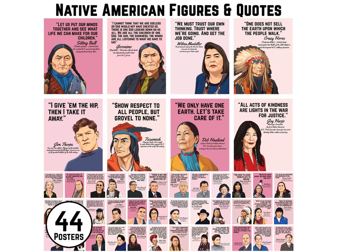 Native American Heritage Month Posters, Powerful Quotes, Indigenous ...