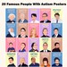 Famous People With Autism Posters, National Autism Acceptance Month ...