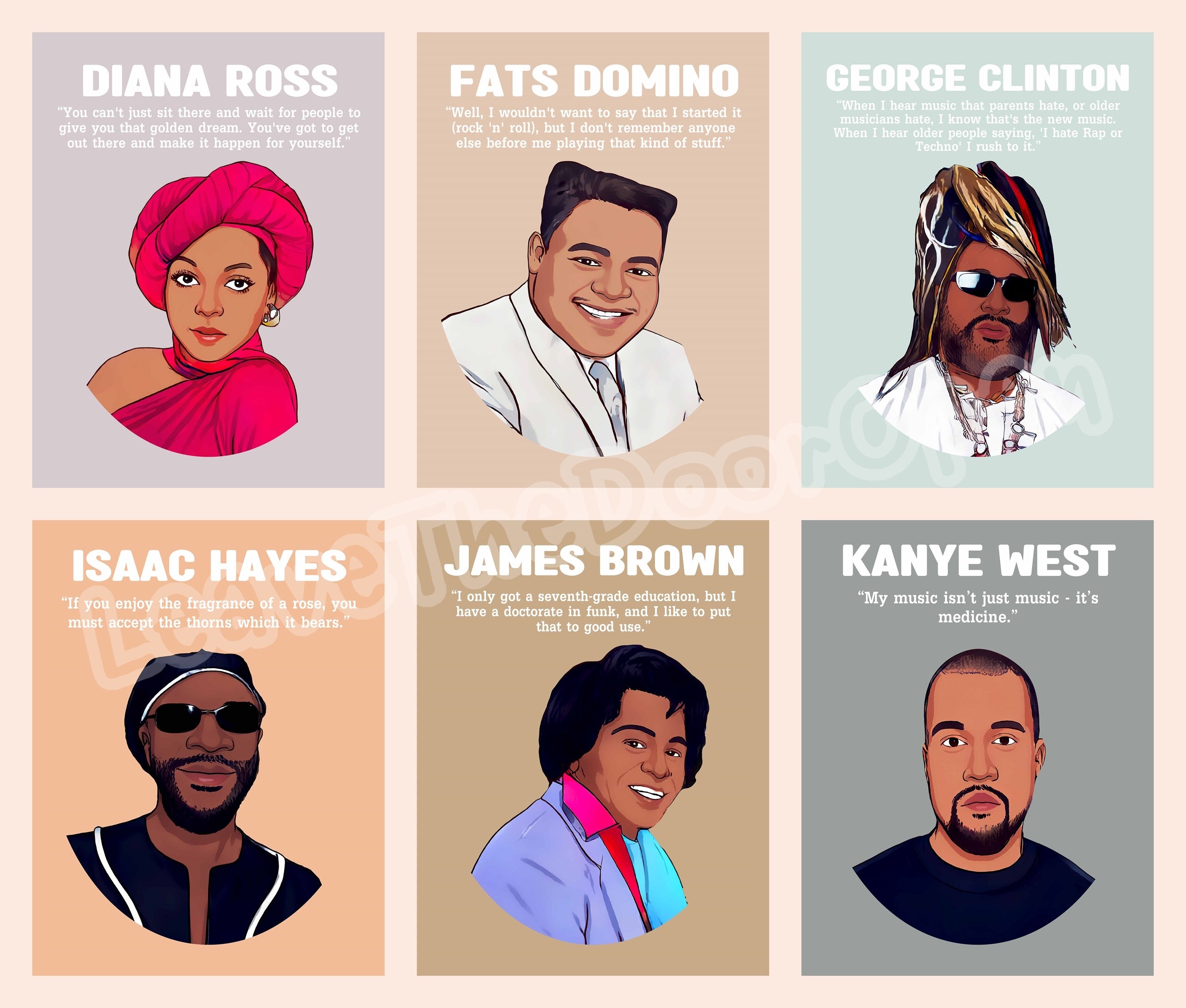 African-american Music Appreciation Month Posters, Bulletin Board Set ...