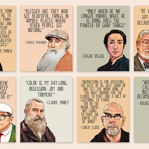 40 Famous Art Quotes for Kids by Artists - Office & Classroom Decor ...