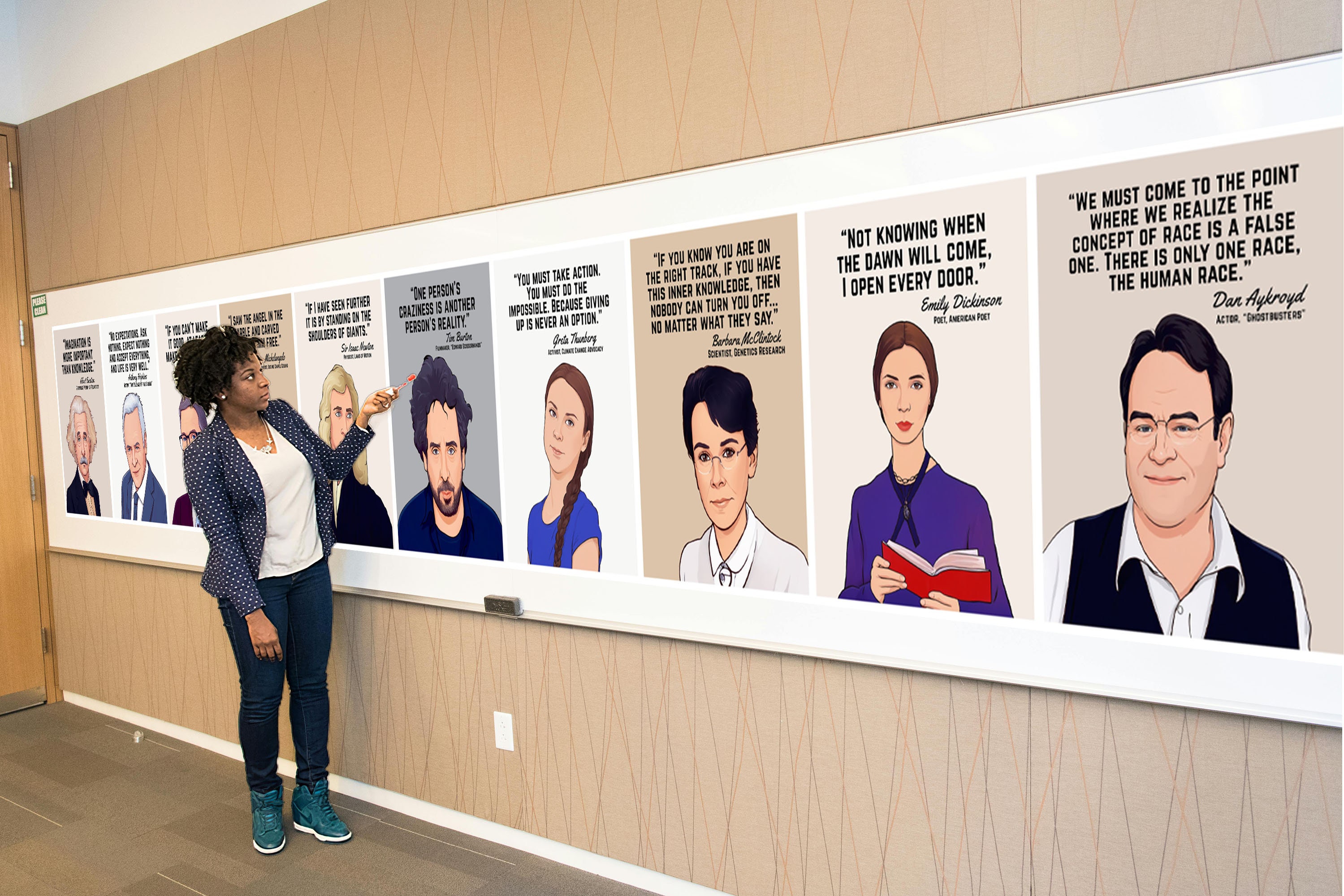 Famous People With Autism Posters, National Autism Acceptance Month ...