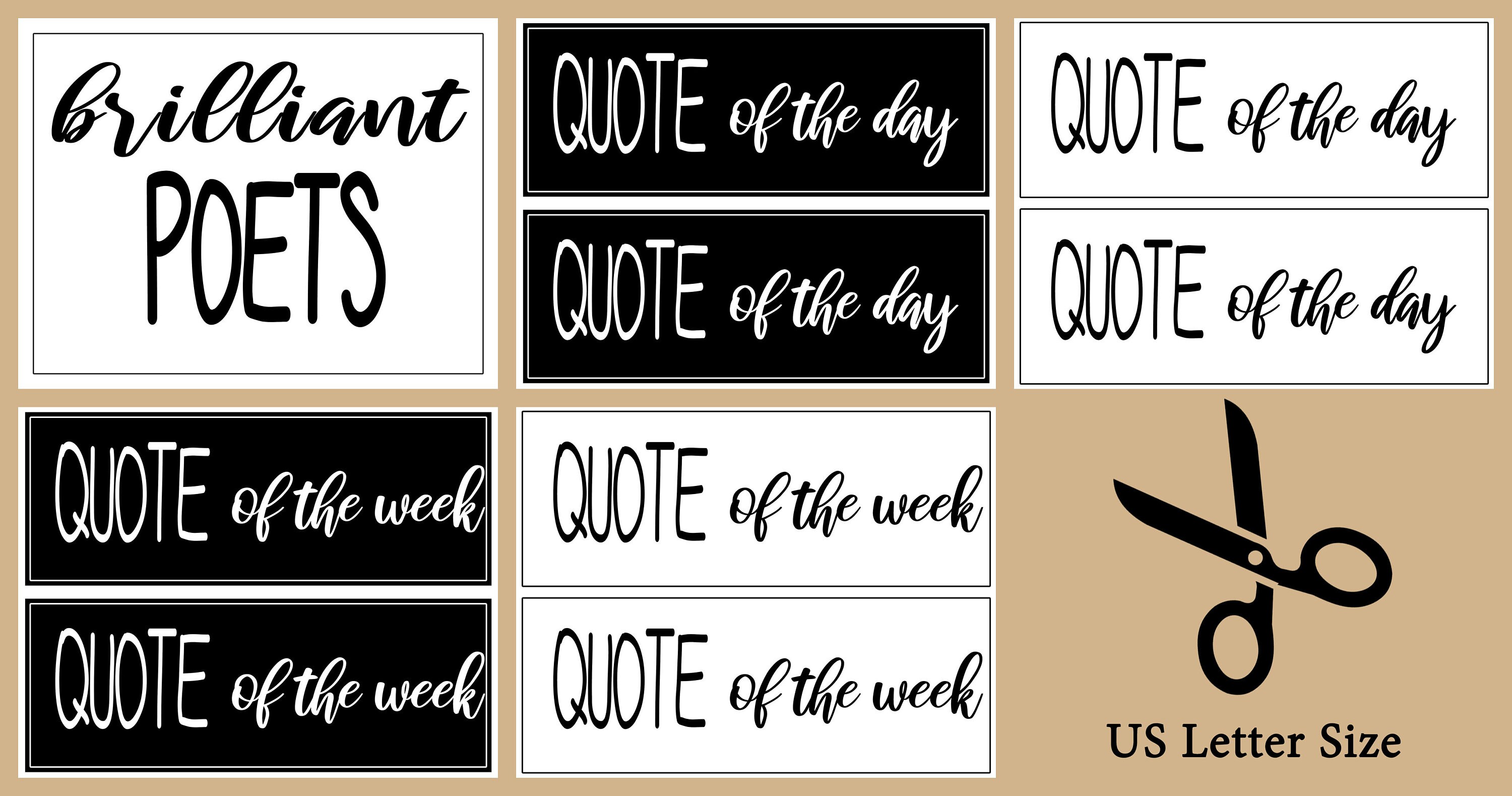 National Poetry Month Bulletin Board, 20 American Poets, Famous Quotes ...