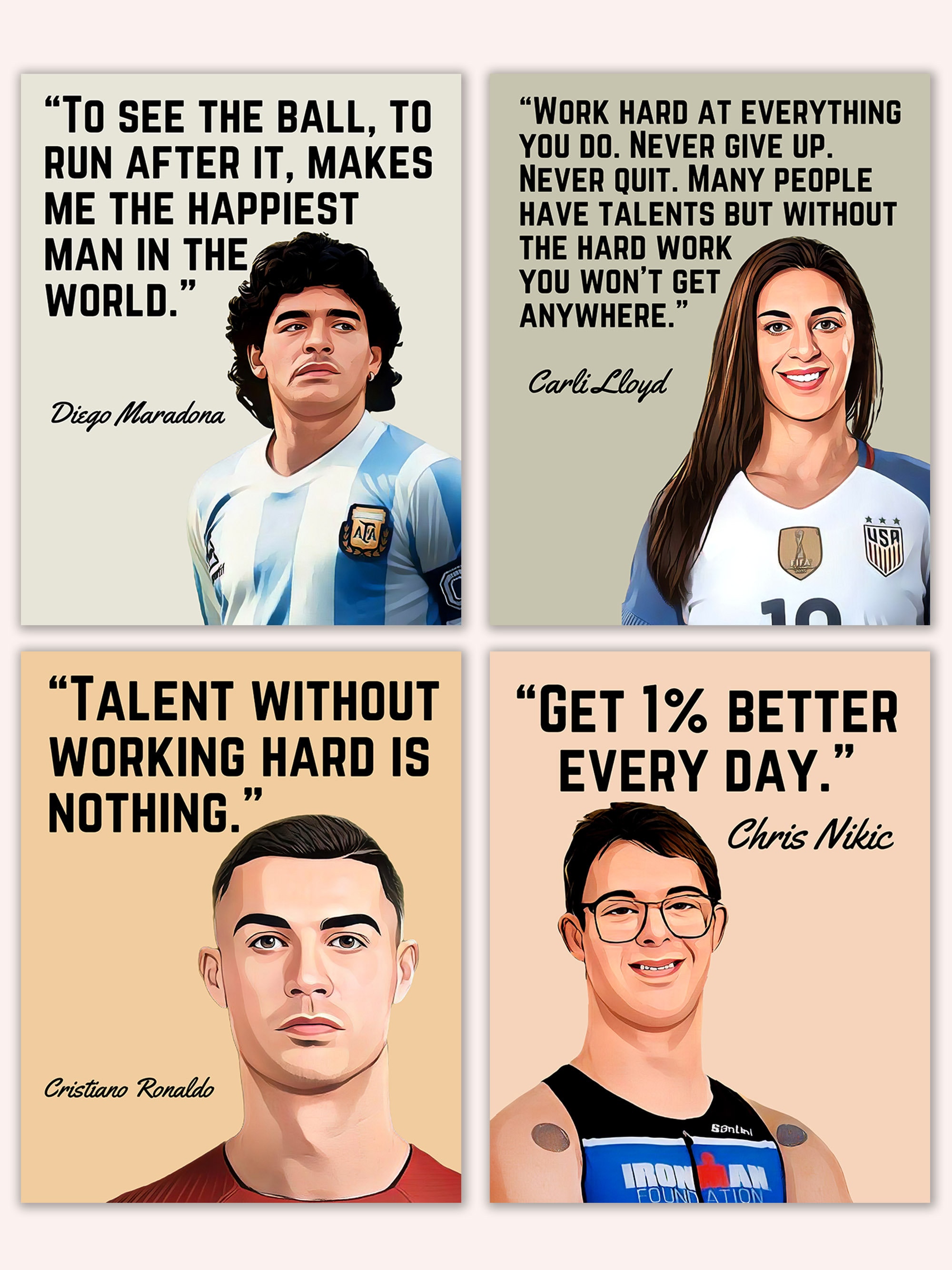 Digital Download Famous Athletes Posters, Classroom Decor, Office ...