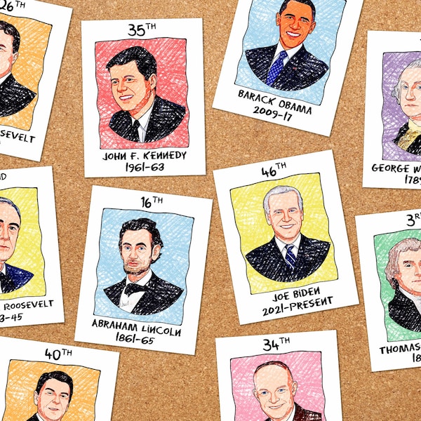 Presidents Poster Classroom - Etsy