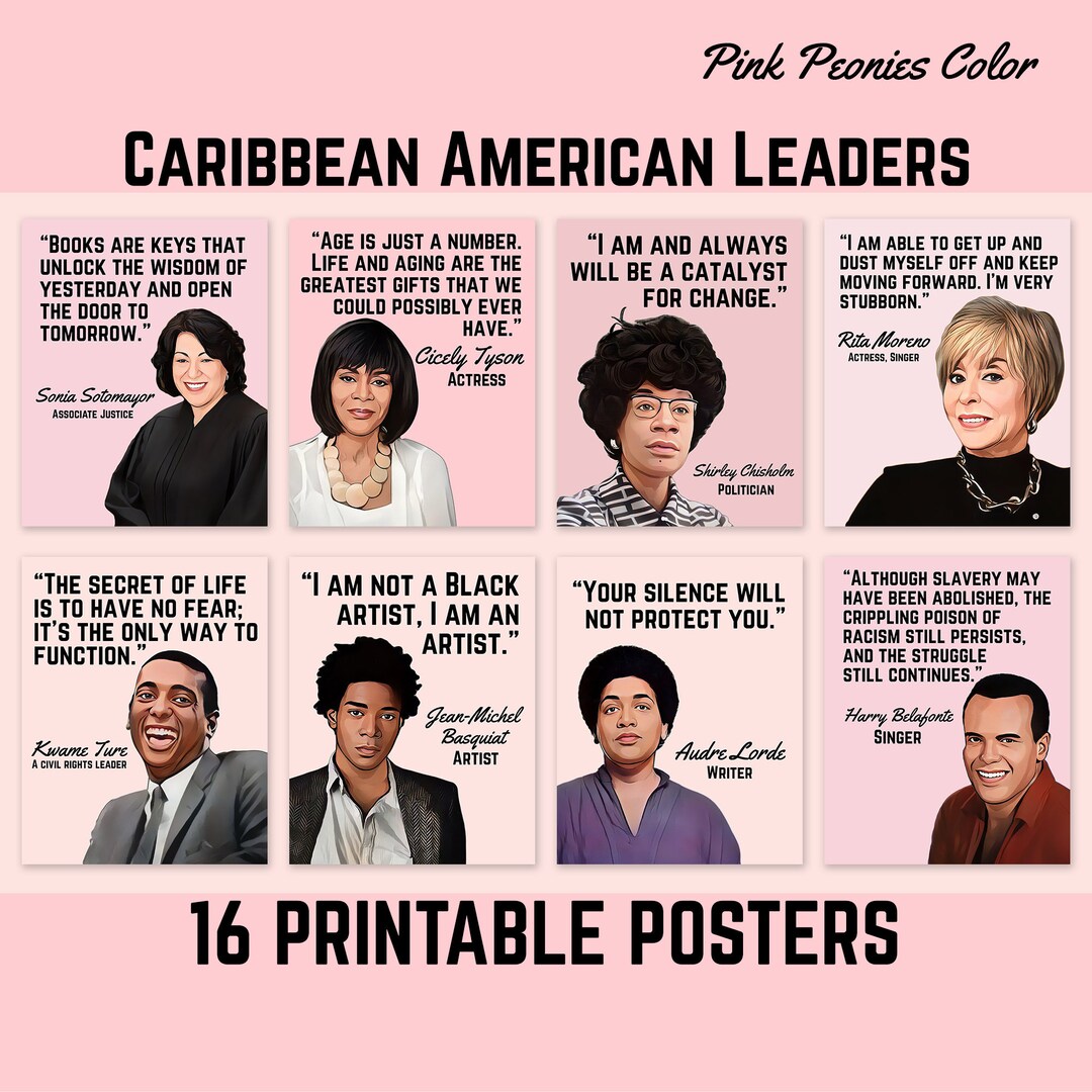 Caribbean American Heritage Month, Caribbean American Leaders ...