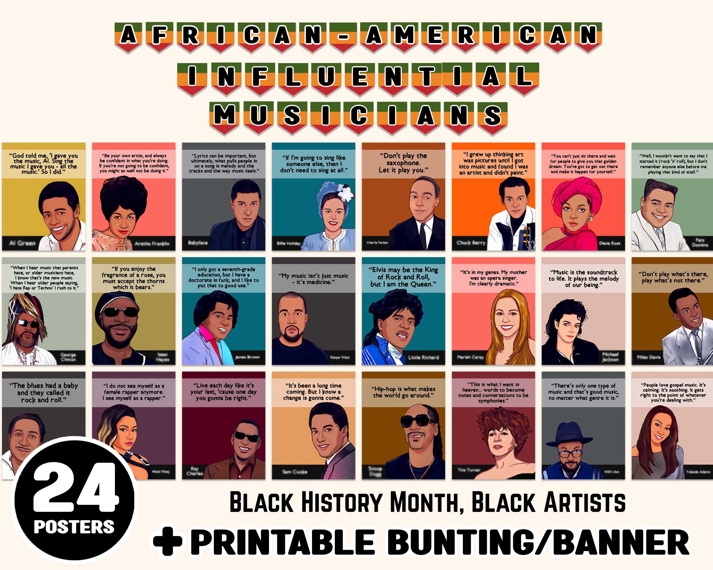 African American Music Appreciation Month, the Arts, Black Artists, 24 ...