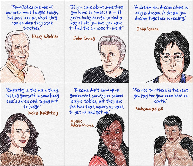 Famous People With Dyslexia, 20 Printable Quote Posters,dyslexia ...