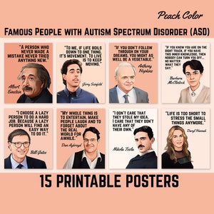 Famous People With Autism, Autism Awareness Day, National Autism ...