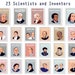 23 Famous Scientists and Inventors Posters, STEM Classroom Decor ...