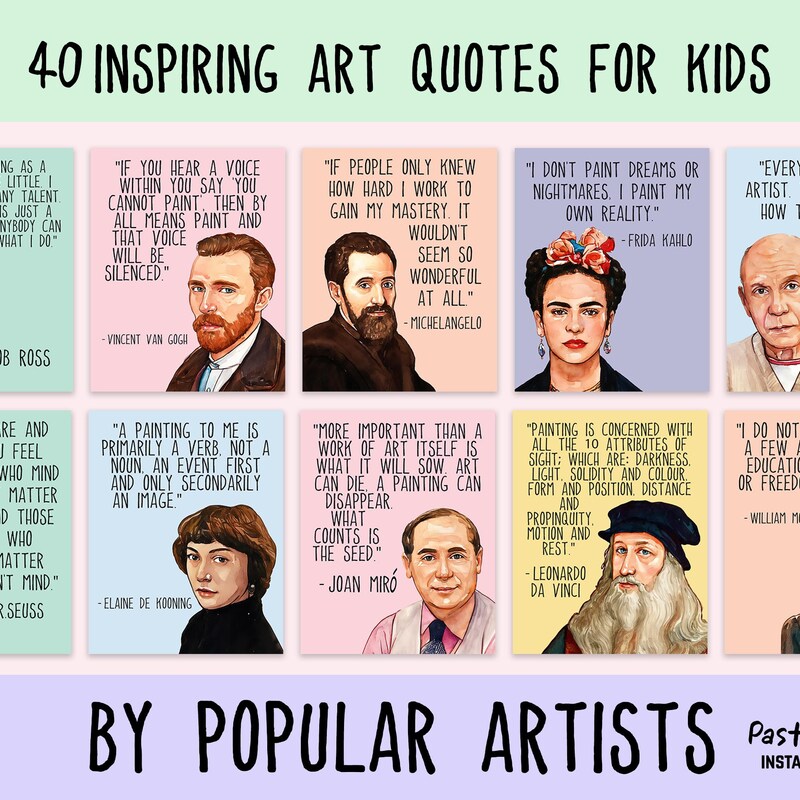 Famous Artists - Etsy
