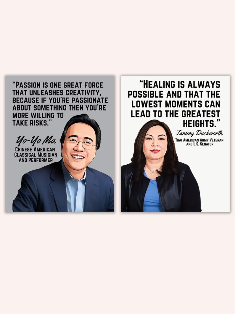 Asian American Leaders, AAPI Asian Pacific American Heritage Month ...