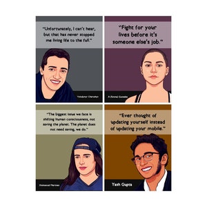 28 Kids Who Changed the World, Printable Classroom Posters, Influential ...