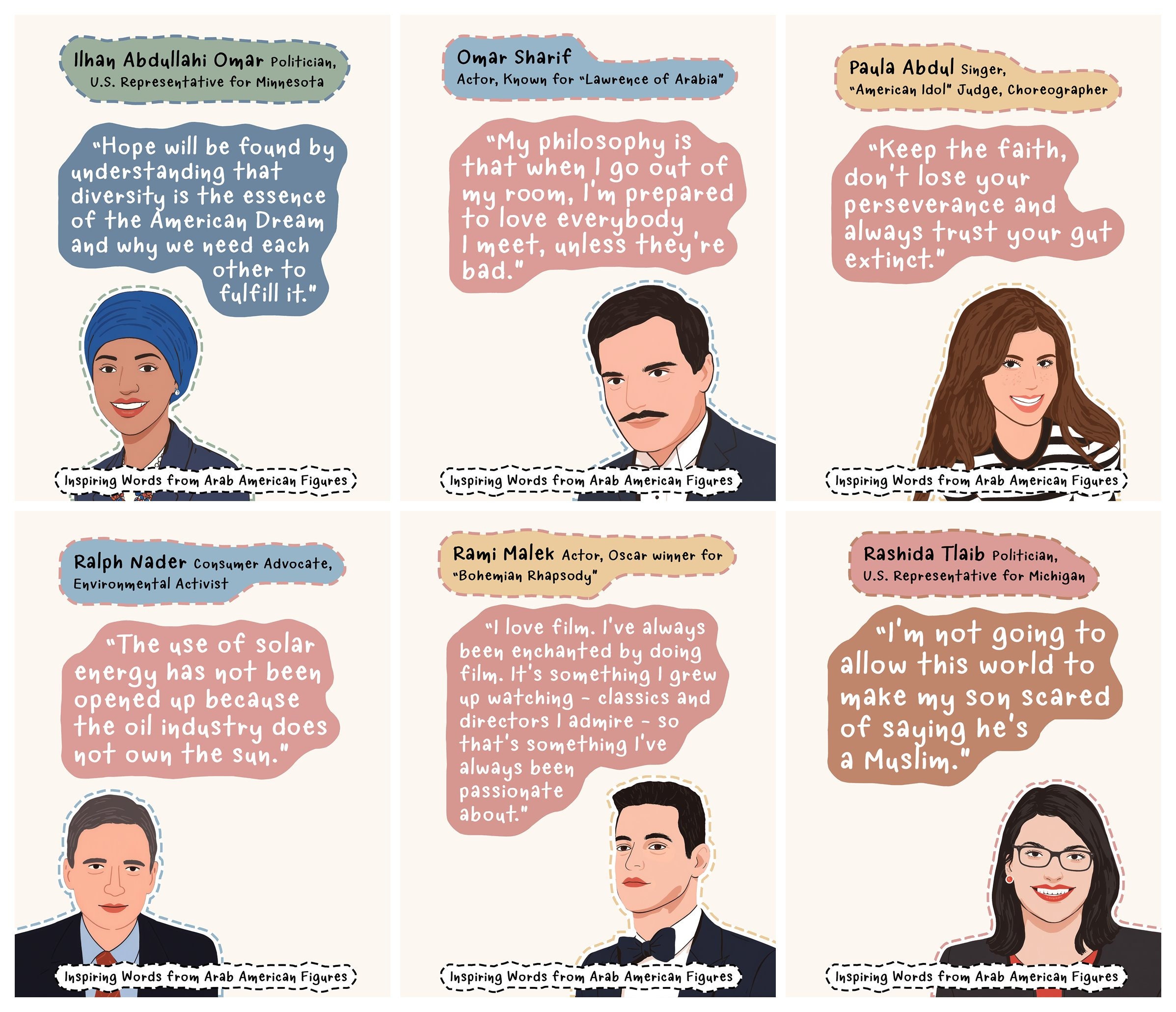 Inspiring Words From Arab American Figures, National Arab American ...