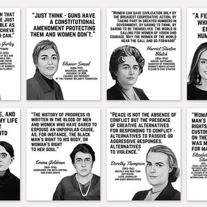 Women's History Month Posters | Decor, American History, Famous Women ...