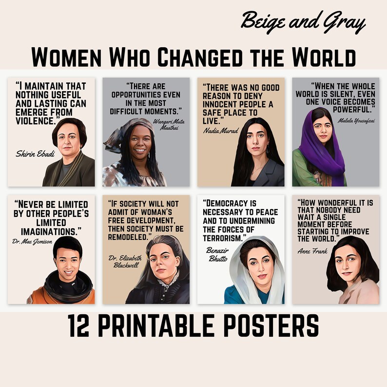 Women Who Changed the World, International Women's Day, Inspirational ...
