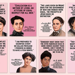 Women's History Month Posters | Bulletin Board Display, American ...