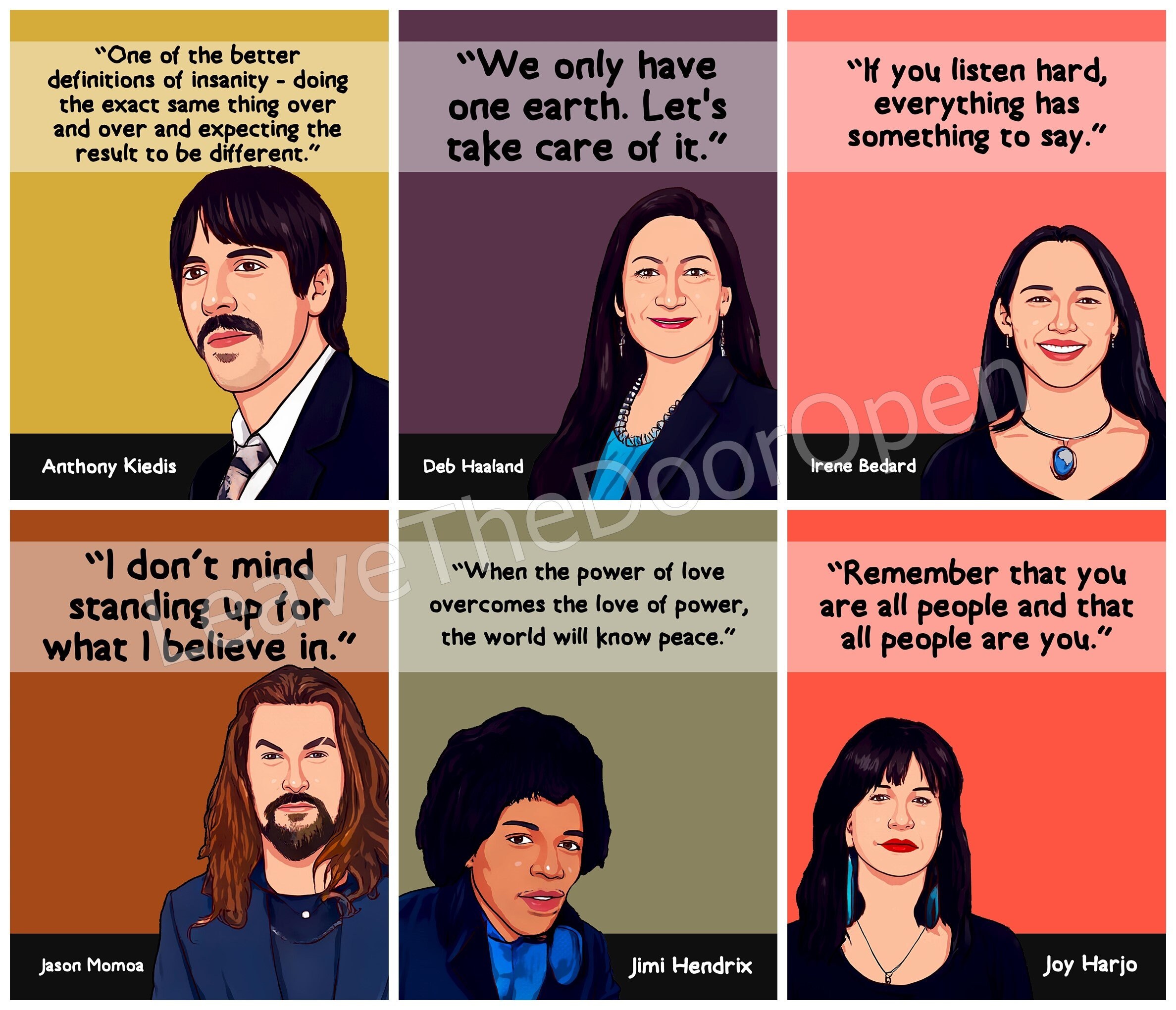 12 Famous Native American Leaders Printable Quote Poster Pack,heritage ...